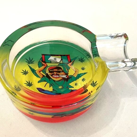 unbranded | Storage & Organization | Cannabis Ashtray Cartoon Pixie Man ...